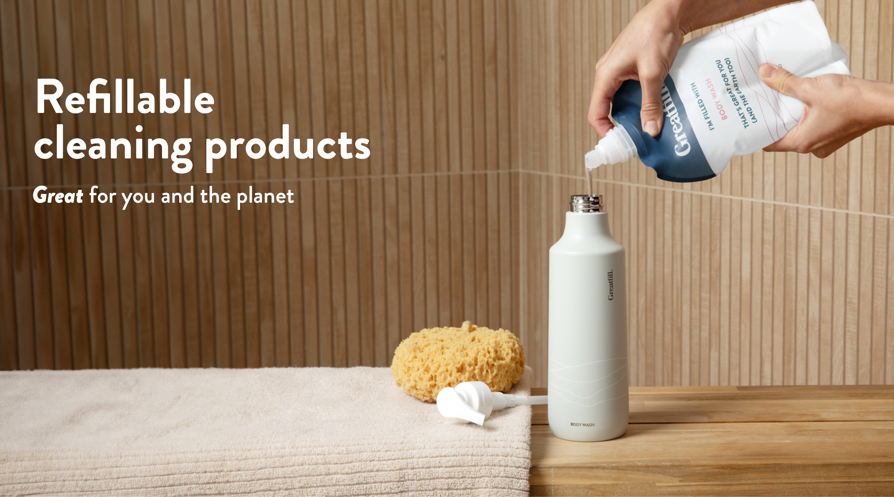 Greatfill: Refillable Home Essentials I All Natural
