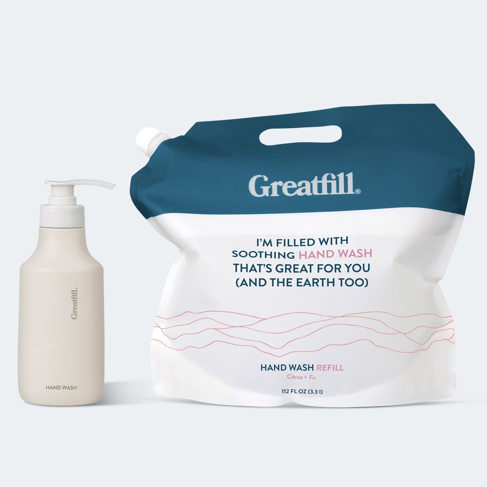 Hand Soap Refill I Natural Liquid Hand Soap - Greatfill